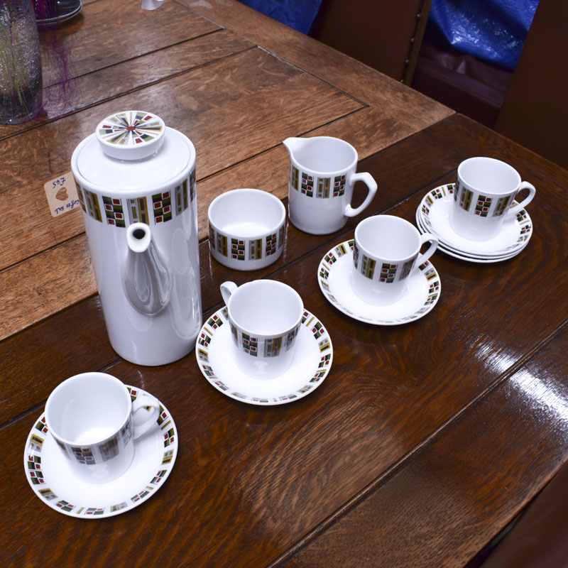 Retro Coffee Pot Set - Antique Furniture Glasgow
